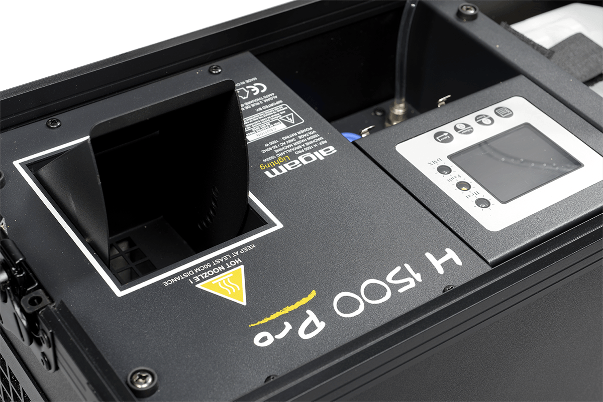 Set with 1500 W haze machine | Algam Nordic